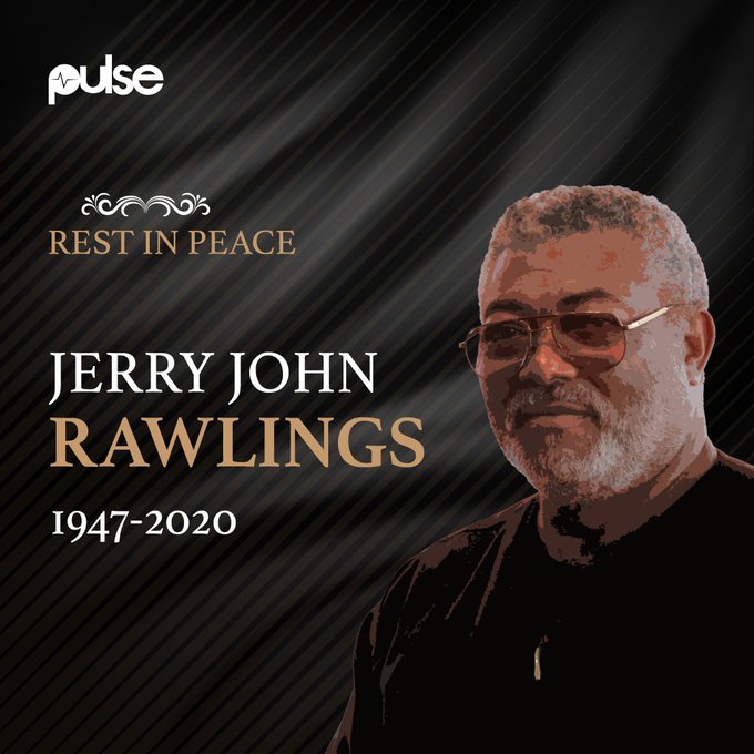 Jerry John Rawlings was Ghana's president from 1962 -1992